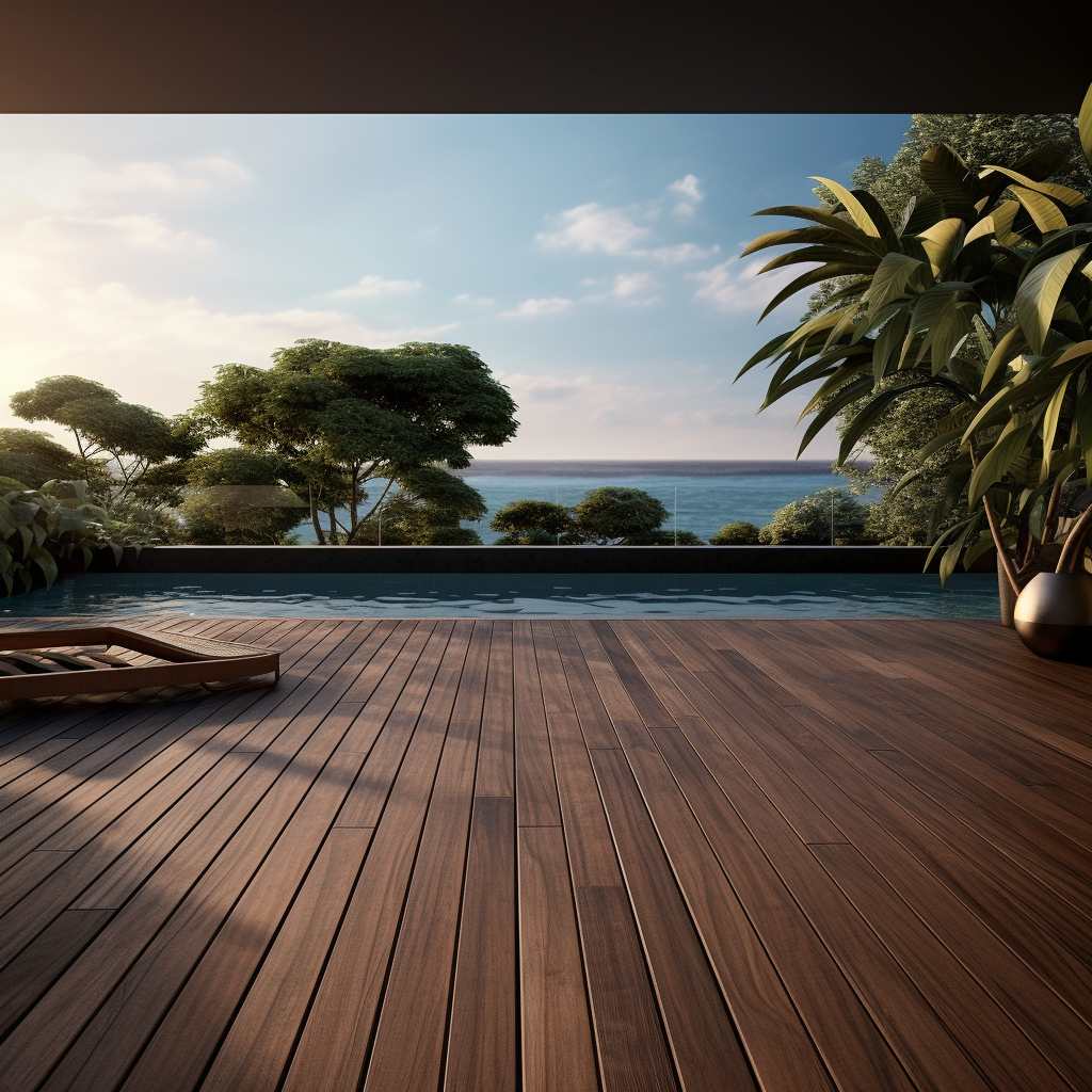 Outdoor Engineered Wooden Plastic Composites Decking Price WPC Board L ...